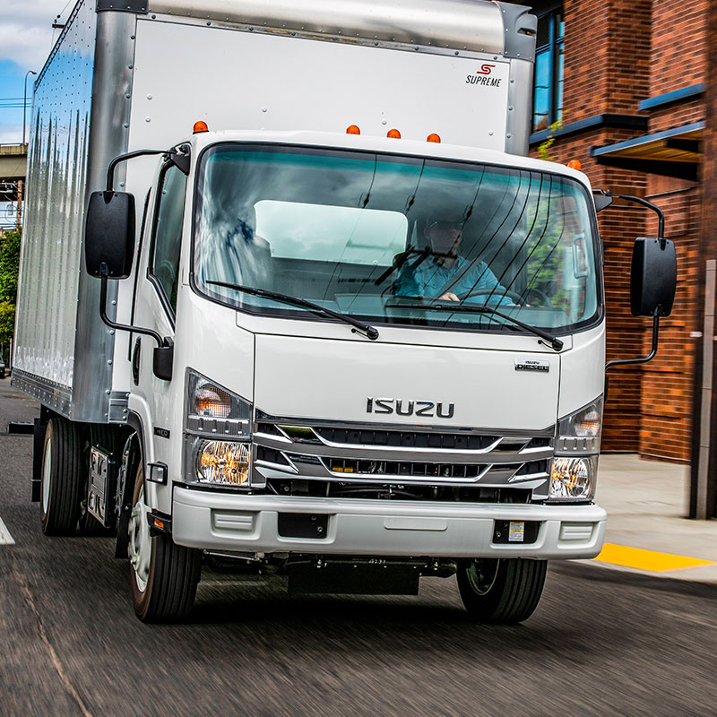 Véhicules commerciaux Isuzu - Camions à cabine avancée surbaissée - Camions commerciaux ...